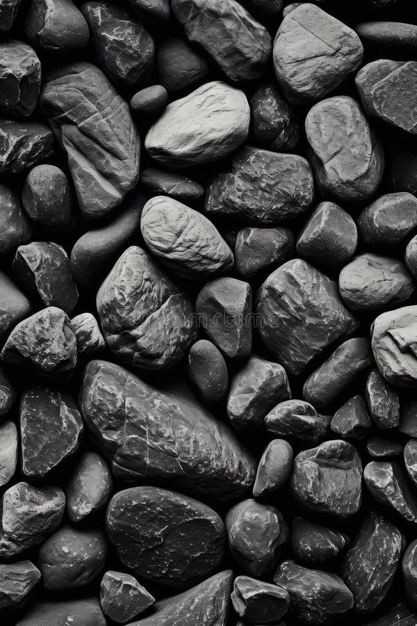 Cluster of Rocks in Formation Stock Illustration - Illustration of ...