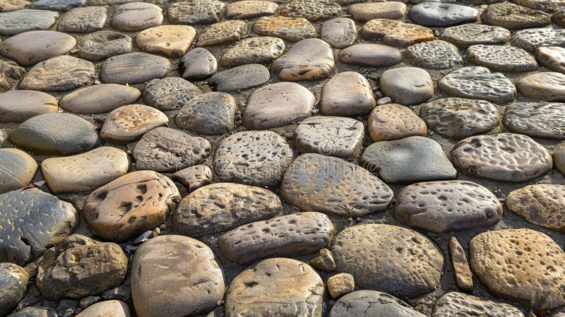 Cluster of Rocks on the Ground Stock Photo - Image of rough, surface ...