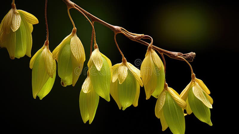 Cluster tree seeds stock illustration. Illustration of photograph ...