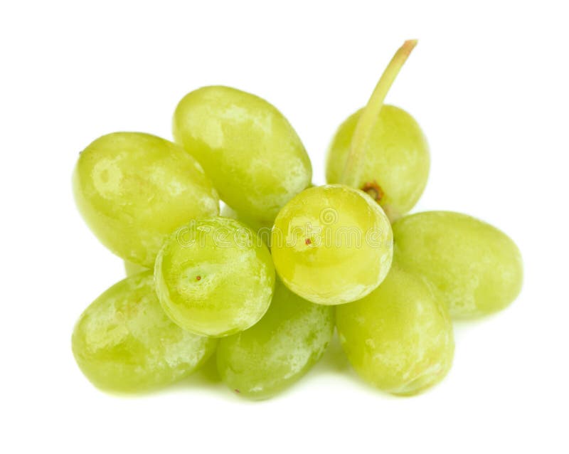 Cluster of White Muscat Grapes Stock Image - Image of juicy, diet ...