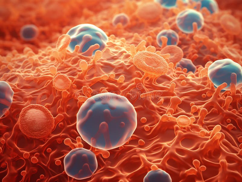 Staphylococcus Aureus Cells Microscopic View Stock Image - Image of ...