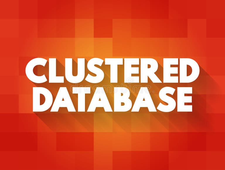 Clustered Database Stock Illustrations – 22 Clustered Database Stock ...