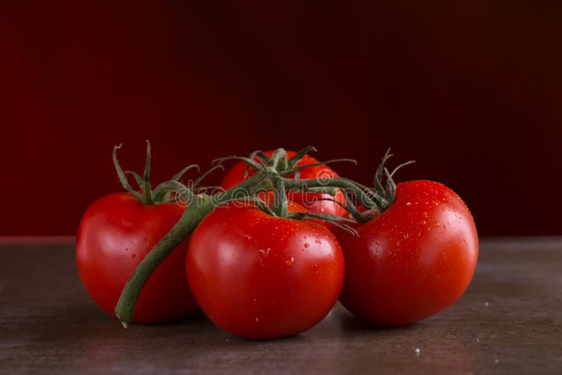 Clustered Tomato with Drops of Water Stock Image - Image of healthy ... Clustered Tomato with Drops of Water Stock Image - Image of healthy ...