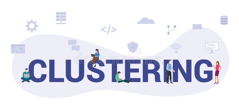 Icon Clustering Stock Illustrations – 546 Icon Clustering Stock ...