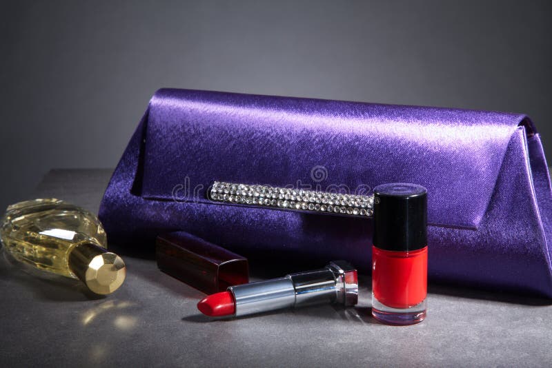 Clutch Bag in an Elegant Design Stock Photo - Image of multicolored ...