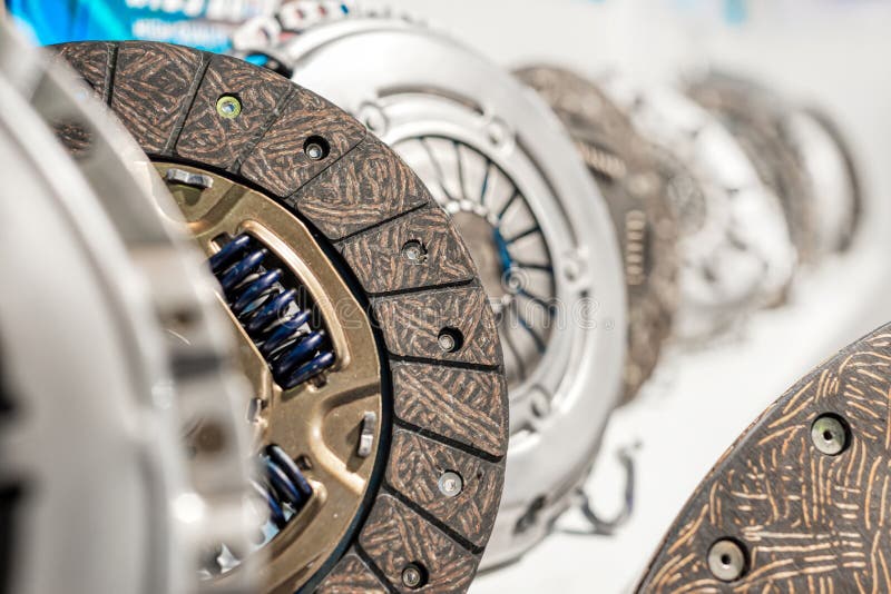 Clutch Disc for a Car Engine. Stock Photo - Image of automotive ...