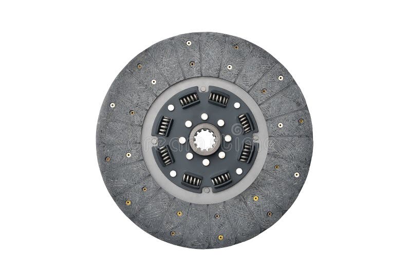 Clutch Disc, Car Clutch Disc, Car Transmission, White Background Focus ...