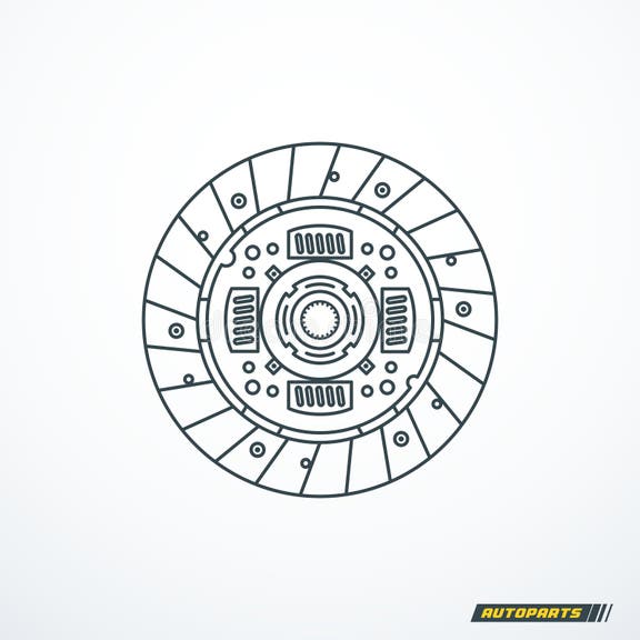 Clutch Disc Engine Stock Illustrations – 628 Clutch Disc Engine Stock ...
