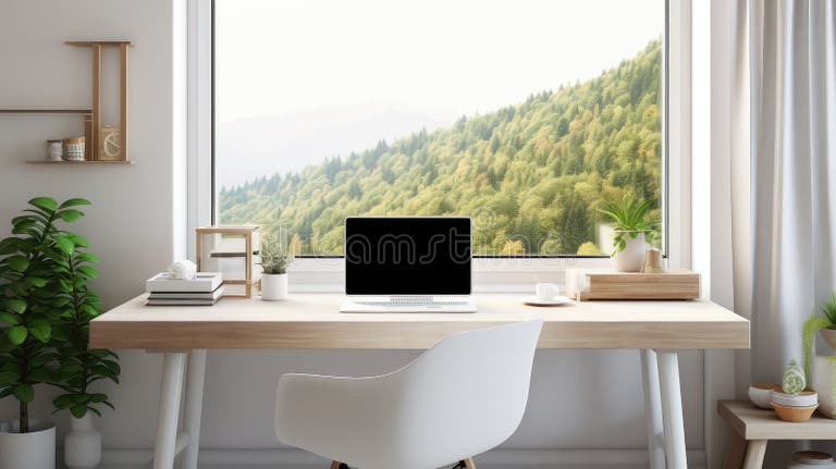 Clutter room table stock illustration. Illustration of serene - 369830403