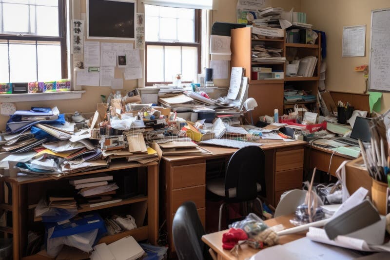 Cluttered Classroom Stock Illustrations – 6 Cluttered Classroom Stock ...