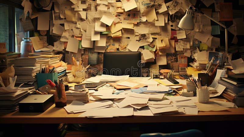 Cluttered Productive Stock Illustrations – 270 Cluttered Productive ...