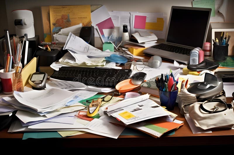 Chaotic Office Stress Stock Illustrations – 88 Chaotic Office Stress ...