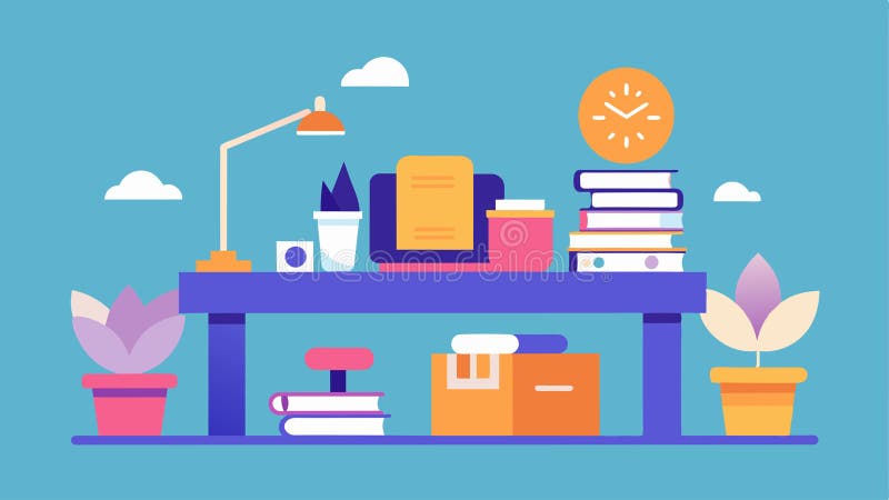 A Cluttered Desk Transforms into a Clear and Organized Workspace ...