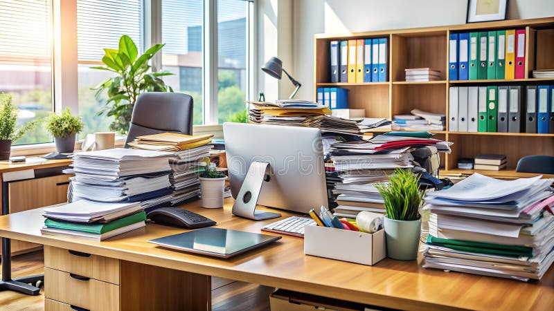 The Cluttered Desk: a Visual Representation of Overwhelm Generative AI ...