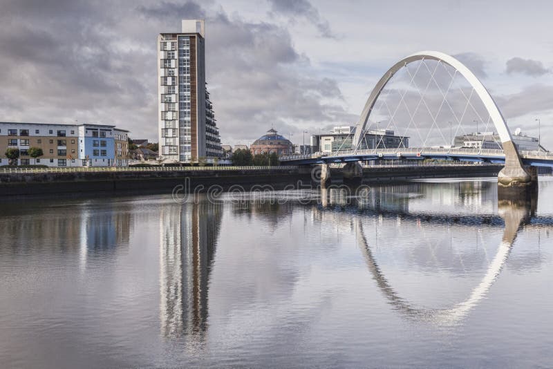 Clyde Arch Glasgow stock image. Image of arch, bridge - 3347483