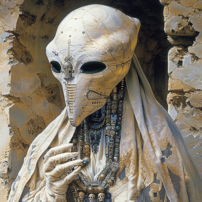 Clyde Caldwell Fantasy Art of the Wax King Stock Illustration ...