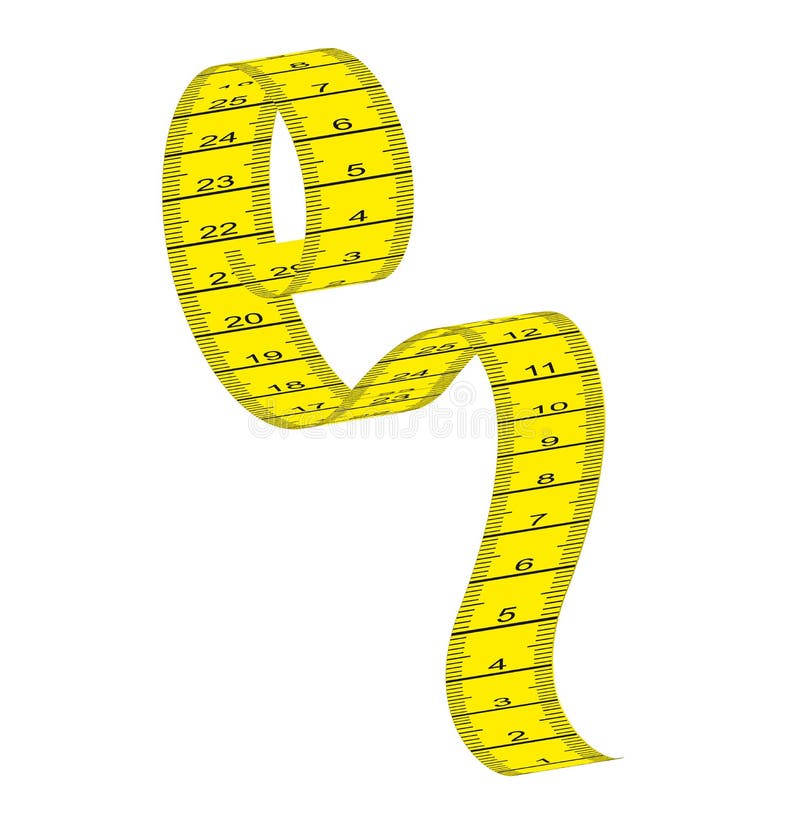 Centimeter vektor illustrationer. Illustration av midja - 12469354