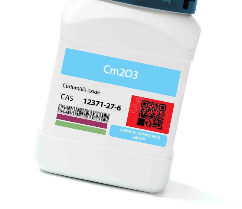 Cm2O3 - Curium Oxide editorial photography. Image of industrial - 299024077