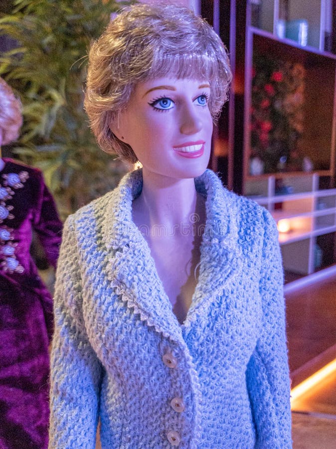 3 Cm Plastic Doll Representing Princess Diana Editorial Stock Image ...