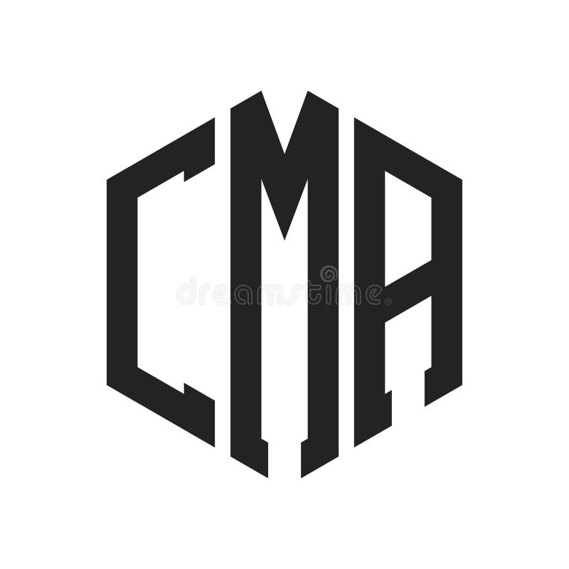 CMA Logo Design. Initial Letter CMA Monogram Logo Using Hexagon Shape ...