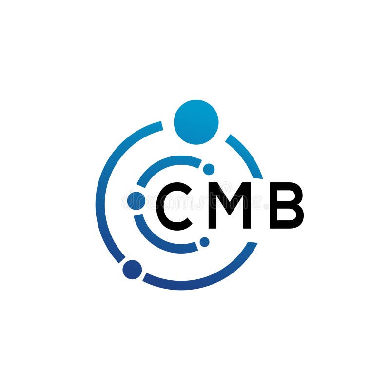 CMB Letter Logo Design on White Background. CMB Creative Initials ...