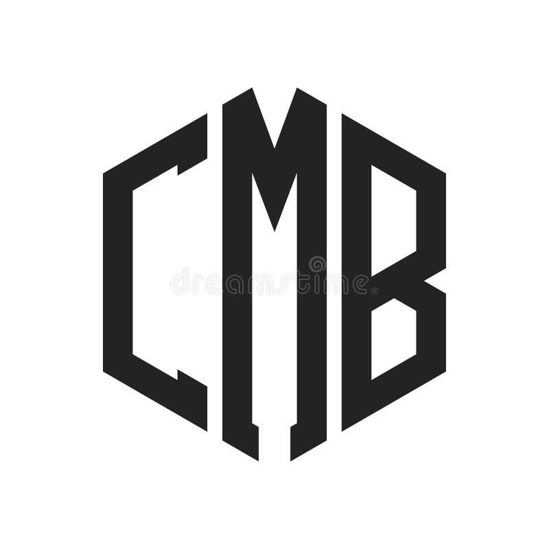 CMB Logo Design. Initial Letter CMB Monogram Logo Using Hexagon Shape ...