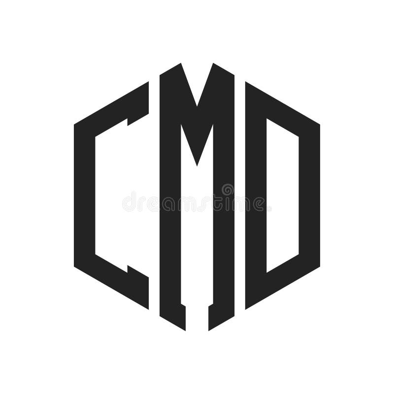 CMD Logo Design. Initial Letter CMD Monogram Logo Using Hexagon Shape ...