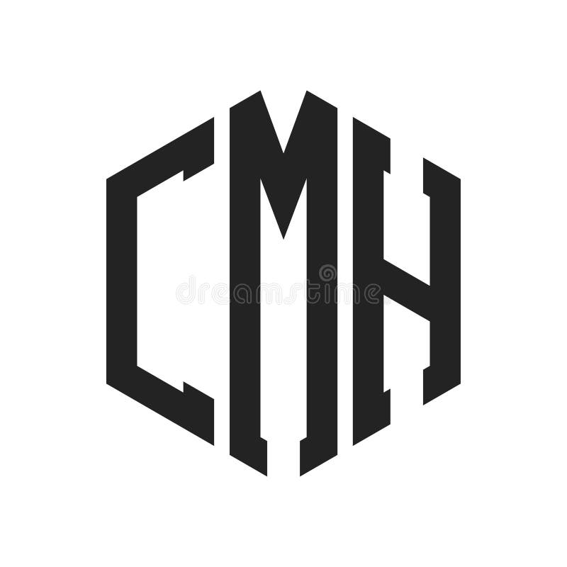 CMH Logo Design. Initial Letter CMH Monogram Logo Using Hexagon Shape ...