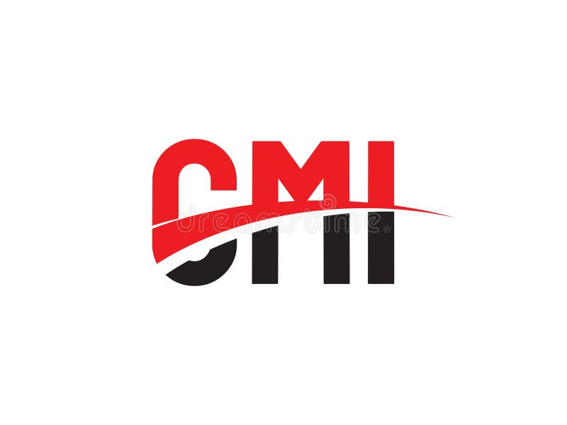 CMI Letter Initial Logo Design Vector Illustration Stock Vector ...