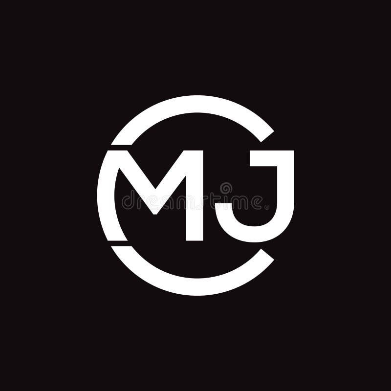 CMJ Letter Monogram Initial Logo Design Template Vector Illustration ...