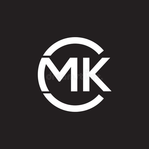 CMK Letter Monogram Initial Logo Design Template Vector Illustration ...
