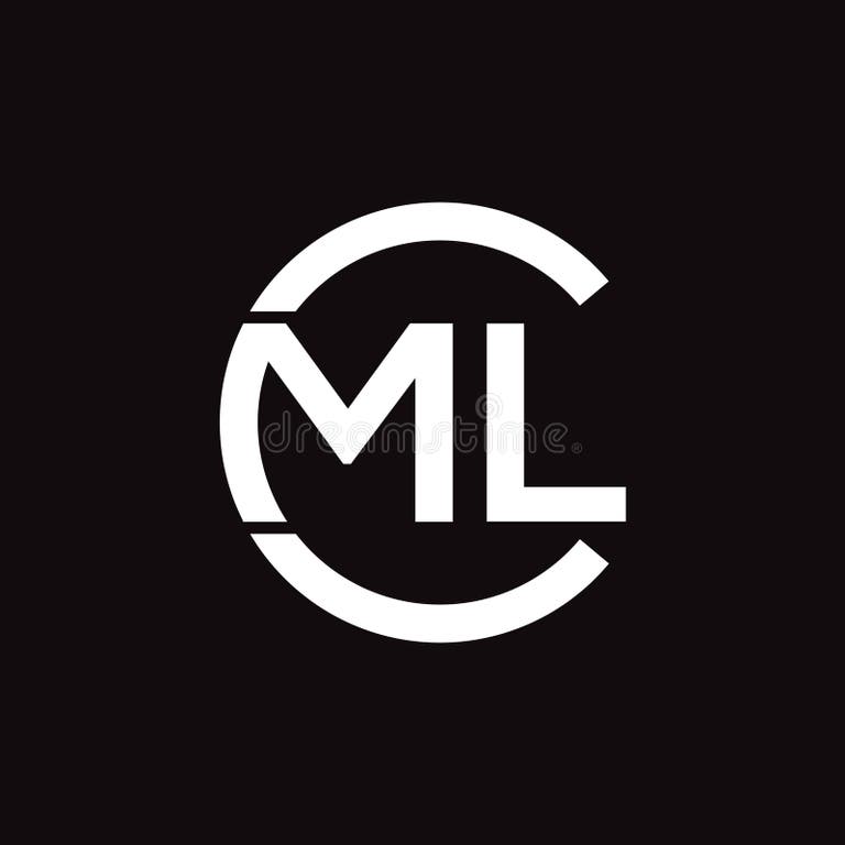 CML Letter Monogram Initial Logo Design Template Vector Illustration ...