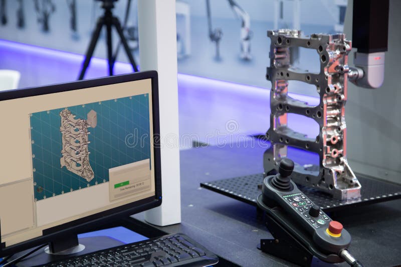 CMM Coordinate Measuring Dimension Machine Editorial Photography ...