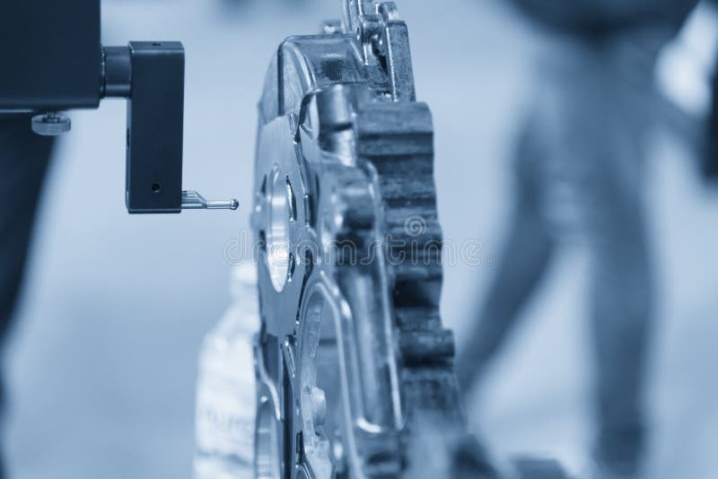 The CMM, Coordinate Measuring Machine Stock Image - Image of machining ...