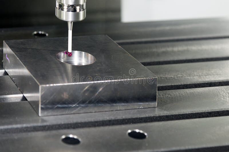 The Coordinate Measuring Machine ,CMM Probe Measure Dimension of the ...