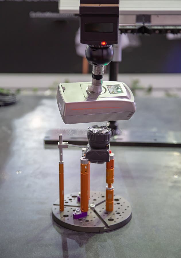 CMM laser scanner stock image. Image of instrument, manufacturer ...