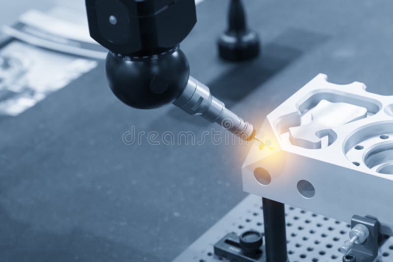 The CMM,Multi Axis Coordinate Measuring Machine Stock Photo - Image of ...