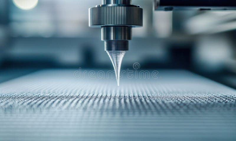 CMM Precision Measurement stock illustration. Illustration of process ...