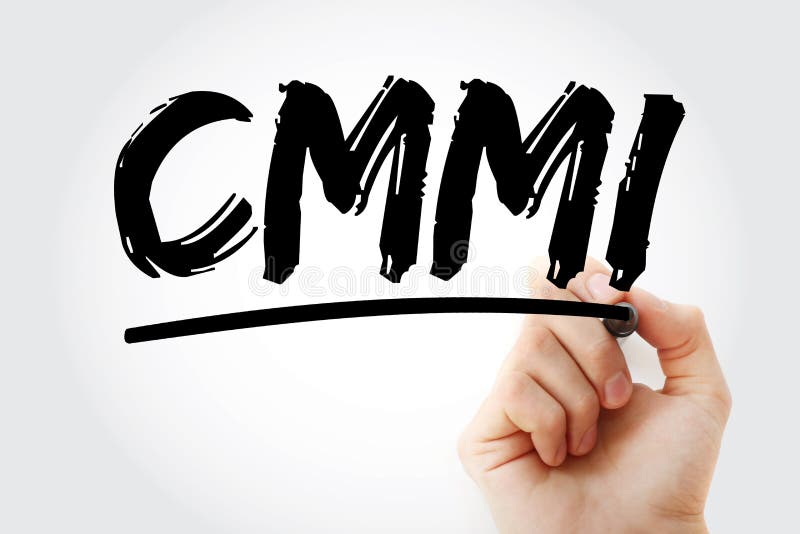 CMM CAPABILITY MATURITY MODEL. Business and Finance Concept on Device ...