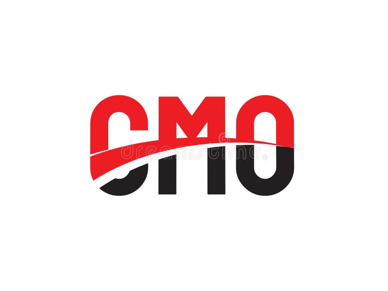 CMO Letter Initial Logo Design Vector Illustration Stock Vector - Illustration of logo, symbol ...