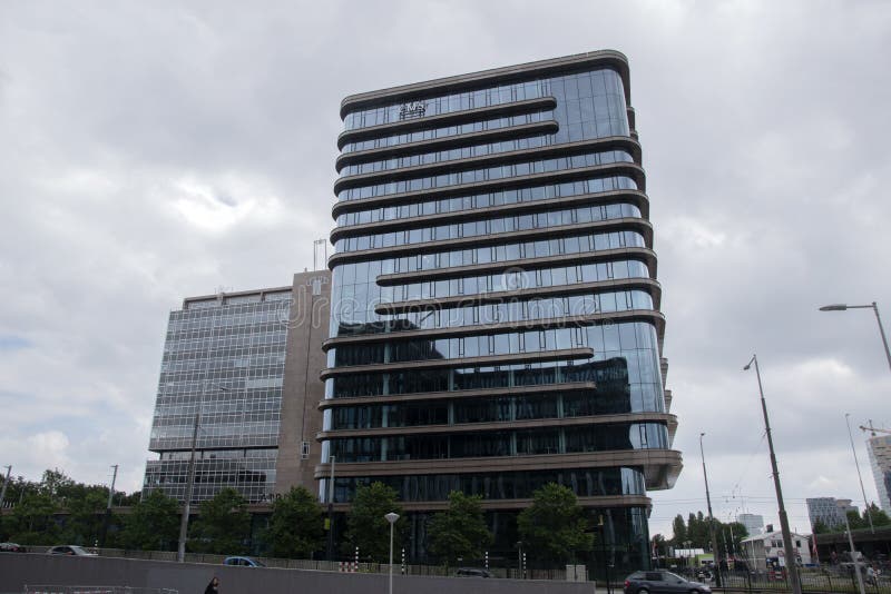 CMS Building at Amsterdam the Netherlands 22-6-2021 Editorial Stock ...