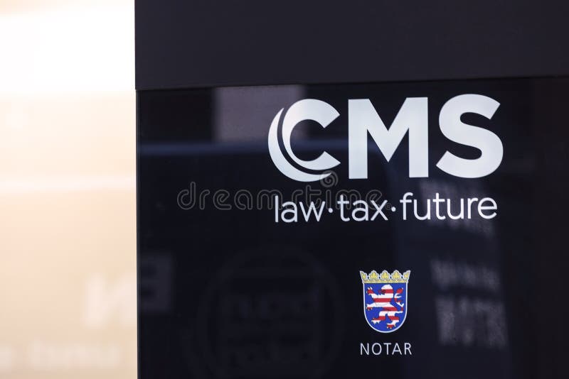 The Cms Building Sign in Frankfurt Editorial Image - Image of german ...