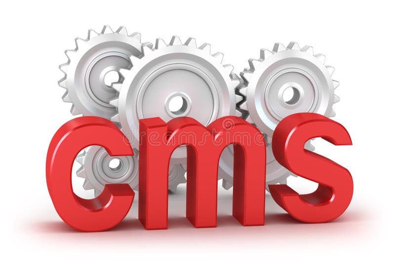 CMS : Content Management System Concept Stock Illustration ... CMS : Content Management System Concept Stock Illustration ...
