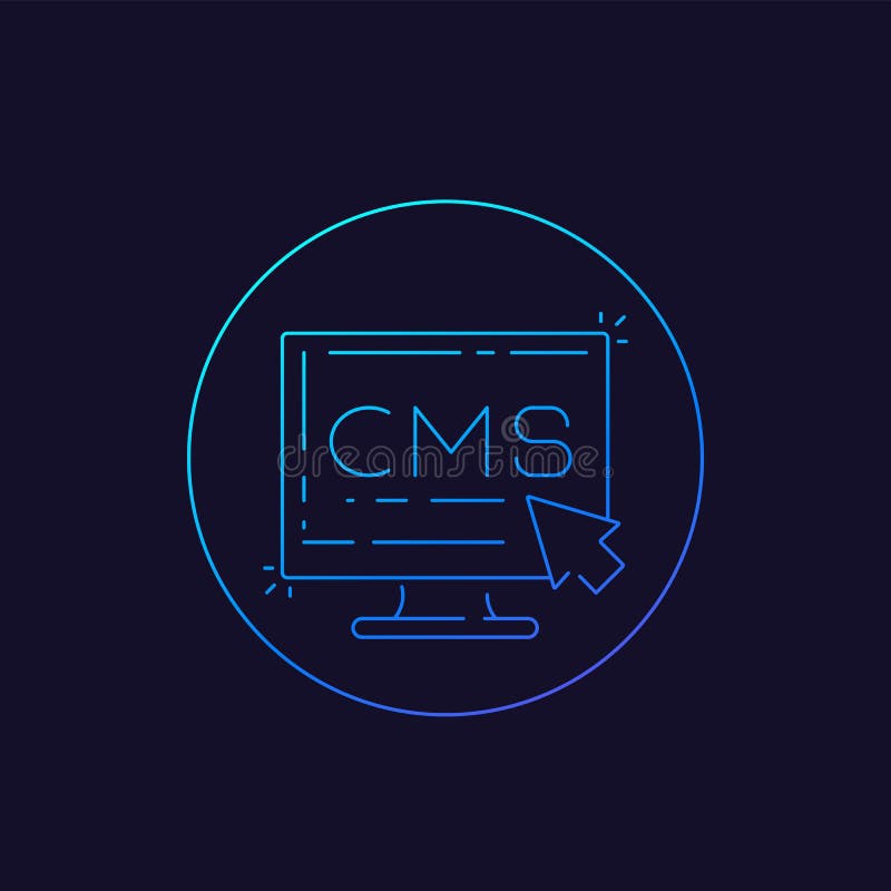 CMS, Content Management System Vector Icons Stock Vector - Illustration ... CMS, Content Management System Vector Icons Stock Vector - Illustration ...