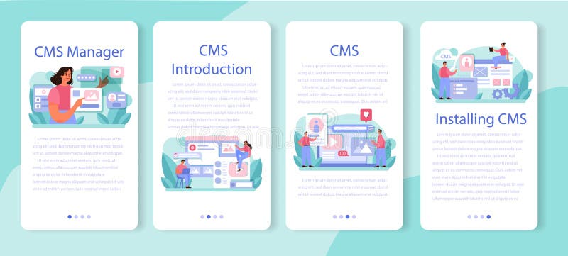 Banner Cms Stock Illustrations – 704 Banner Cms Stock Illustrations ...
