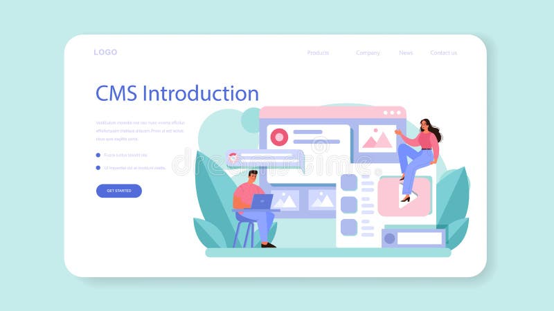 Banner Cms Stock Illustrations – 1,067 Banner Cms Stock Illustrations ...