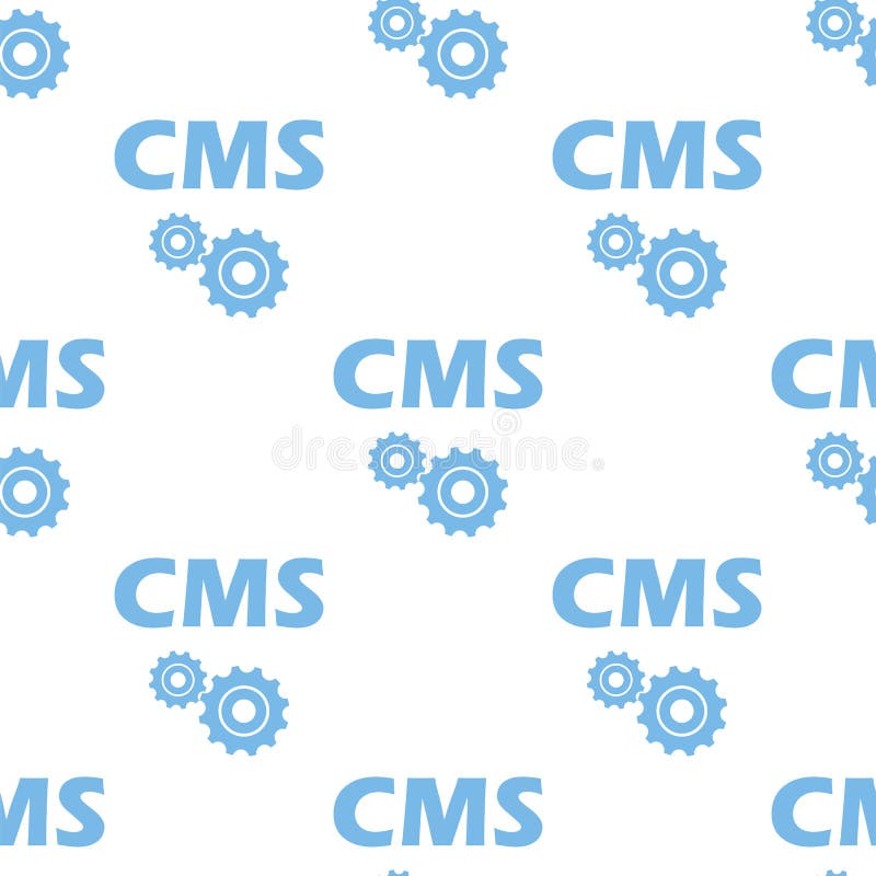 Cms seamless pattern stock vector. Illustration of menu - 51737626