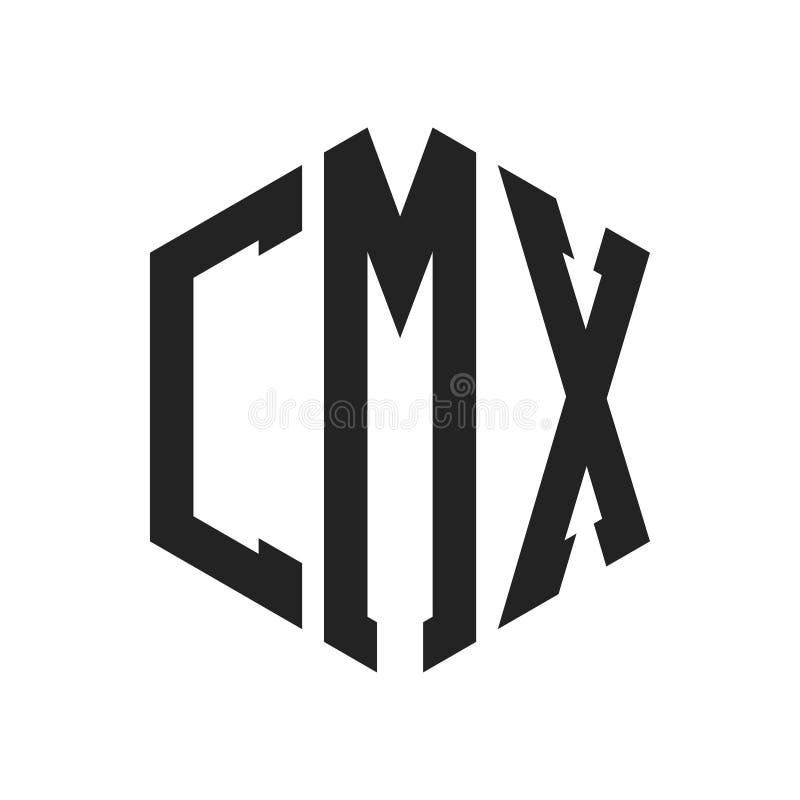 CMX Logo Design. Initial Letter CMX Monogram Logo Using Hexagon Shape ...