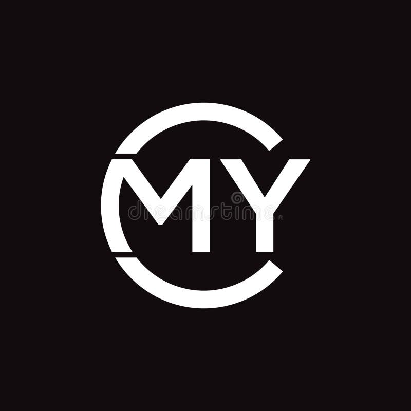 CMY Letter Monogram Initial Logo Design Template Vector Illustration ...