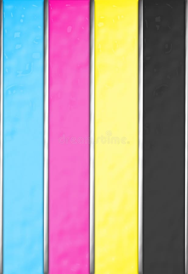 CMYK Channels stock image. Image of press, printer, move - 8431931